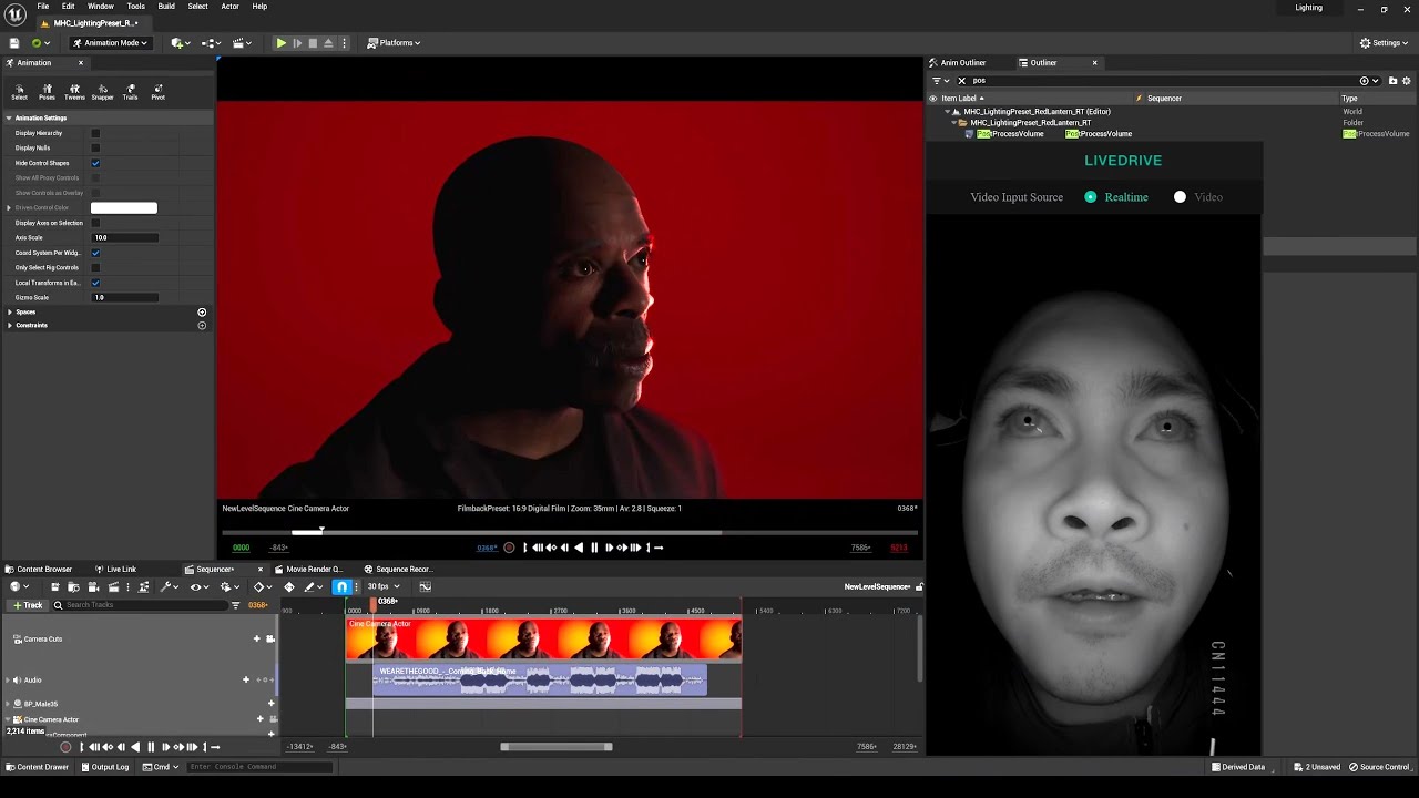 Unreal Engine 5.1 Live Facial Animation Mocap with Facegood - YouTube
