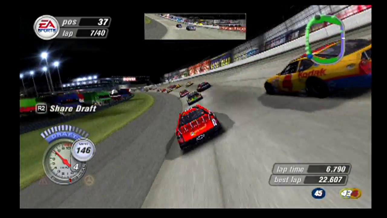 Night Races That NASCAR Thunder 2004 Predicted : r/NASCAR