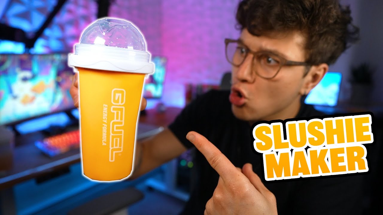 GFUEL Slushie Maker Review! - YouTube