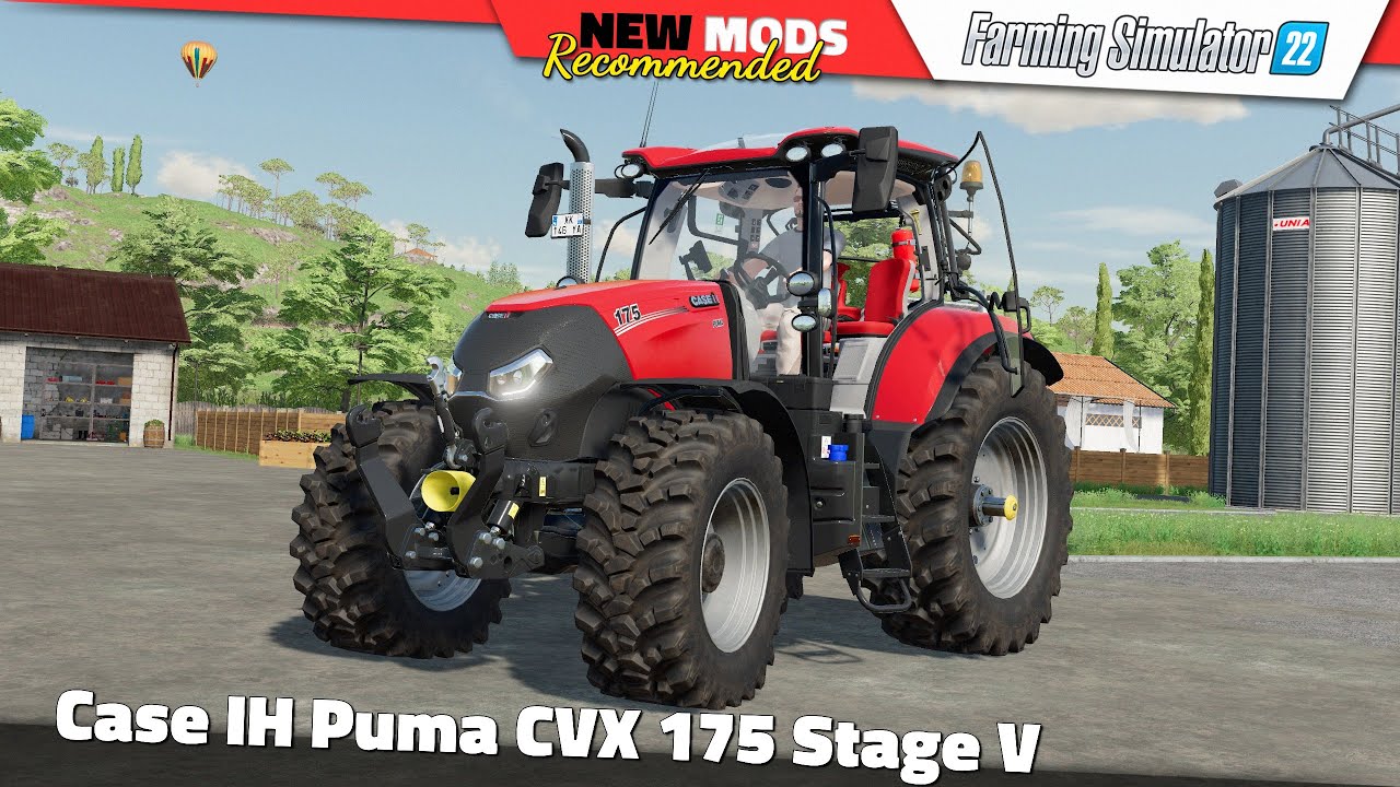 FS22 | CASE IH Puma CVX 175 Stage V [UPDATE] - Farming Simulator 22 New Mods Review 2K60 - YouTube
