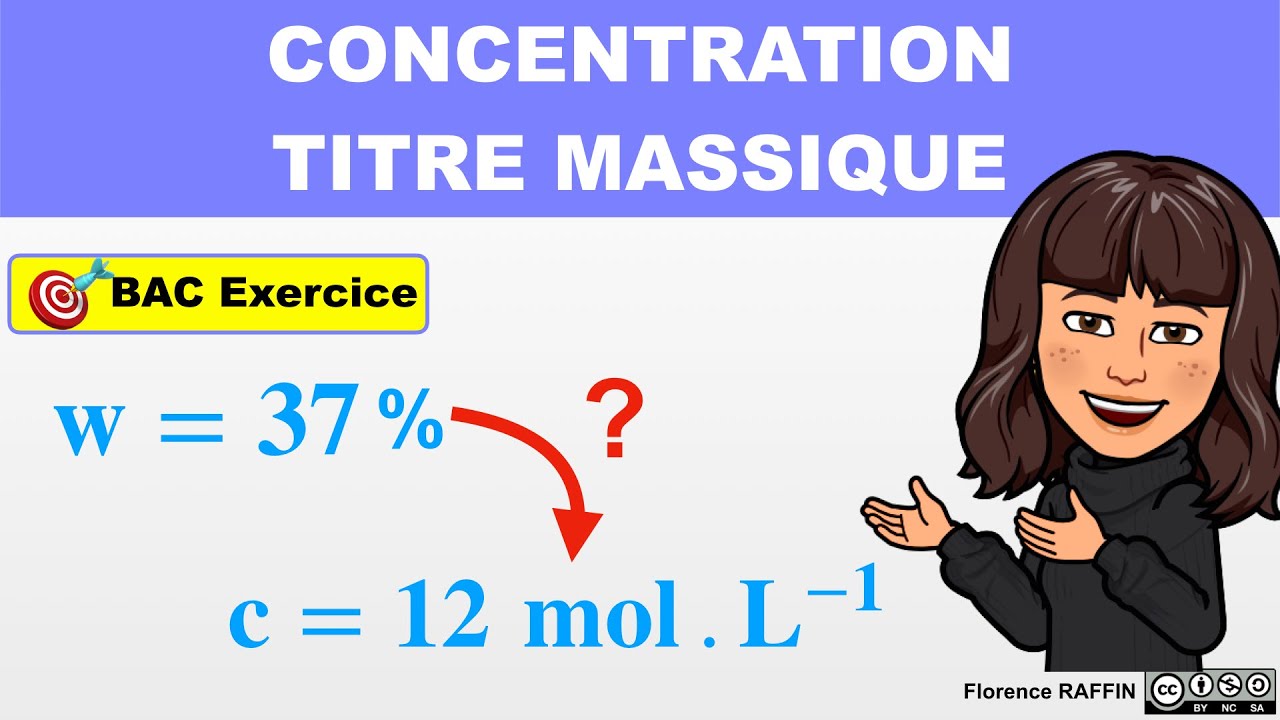 TITRE MASSIQUE et CONCENTRATION / Exercice / Terminale - YouTube
