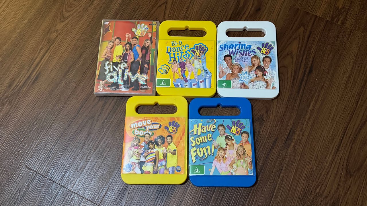 My Hi-5 DVD Collection December 2025 Edition - YouTube