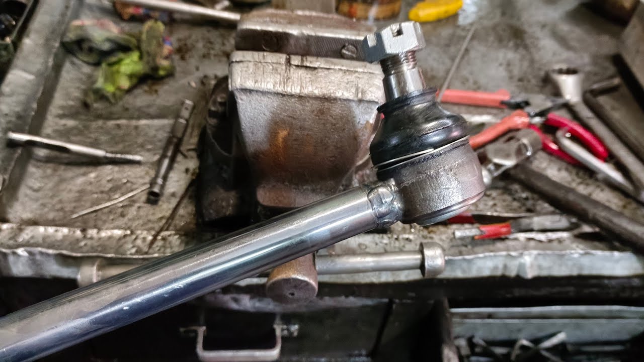 Sonalika Power steering Rod Repair| Power steering rod| Tie Rod End ...