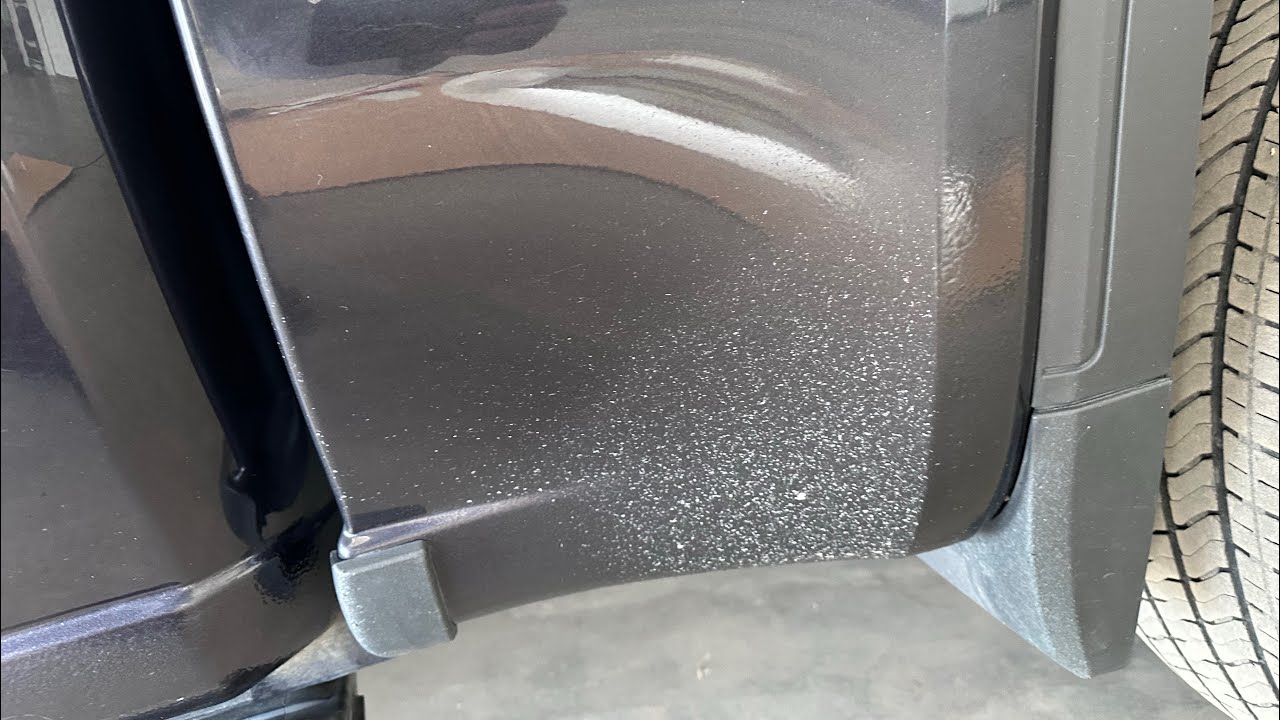 TERRIBLE ROCK CHIP DAMAGE ON OUR 2 YEAR OLD DENALI!! My DIY solution ...