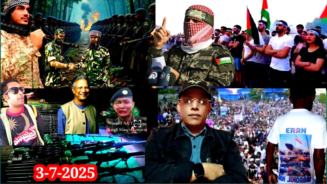 3 July 2025 Rohingya News Update in Arkan Situations ARSA VS AA Rakhine ...