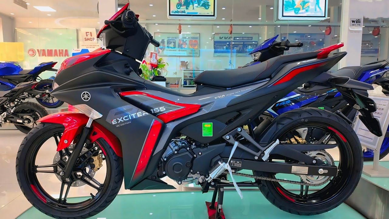 YAMAHA EXCITER 155 / SNIPER 155 RC EDITION RED ACTUAL UNITS WALKAROUND ...