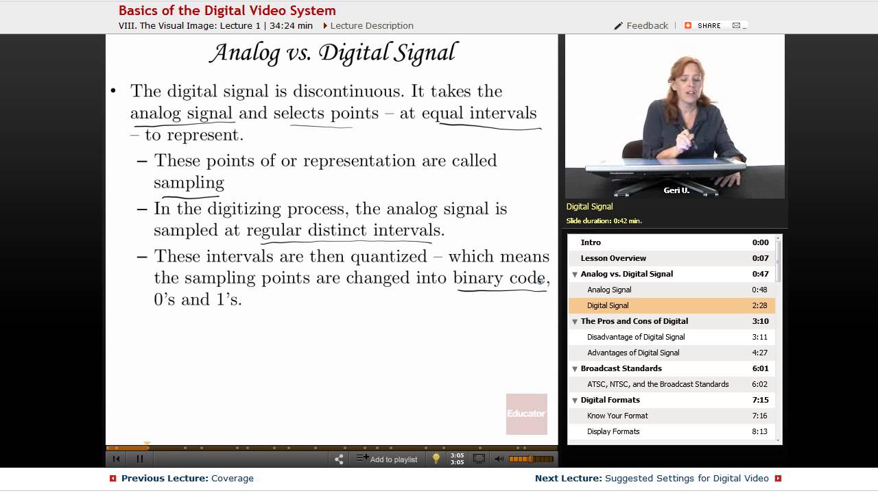 “Basics of the Digital Video System” | Introduction to Film with ...