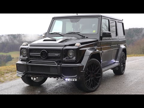 2017 Mercedes-AMG G 63 Brabus 5.5L V8 (571 PS) TEST DRIVE