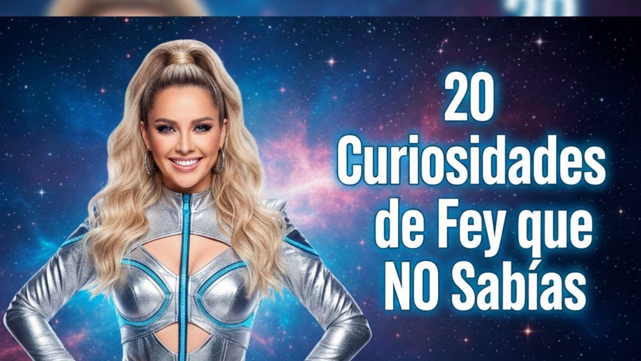 20 Curiosidades de Fey que NO Sabias - YouTube