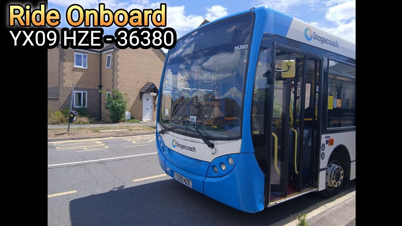 RIDE ONBOARD: YX09 HZE (36380) - YouTube