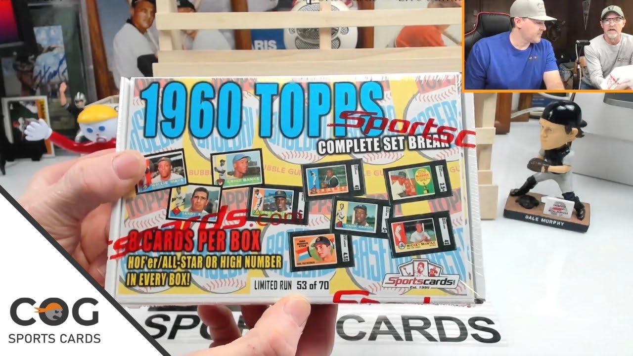 1960 Topps Baseball Cards Chase Box Mid week Video - YouTube