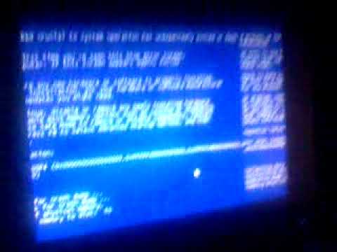 Blue Screen Windows 7 - YouTube