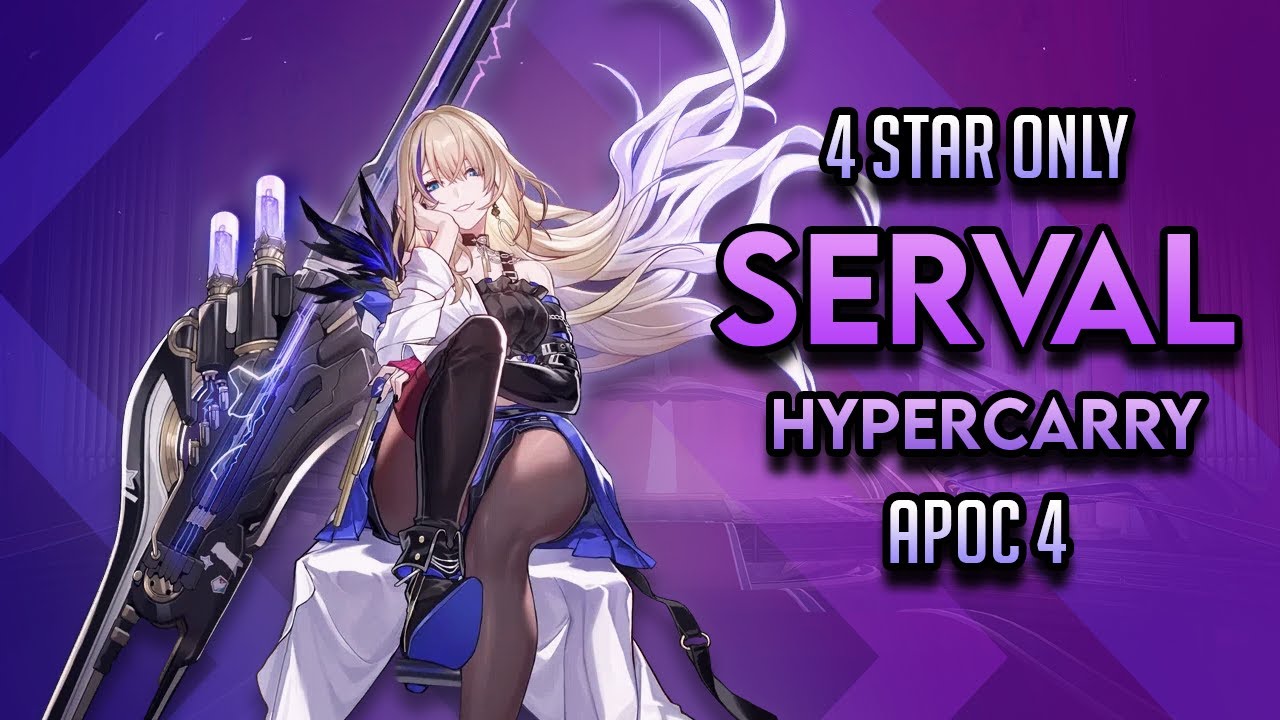SERVAL ROCKS SUNDAY! | 4 STAR ONLY | APOCALYPTIC SHADOW 4 [2.6 ...