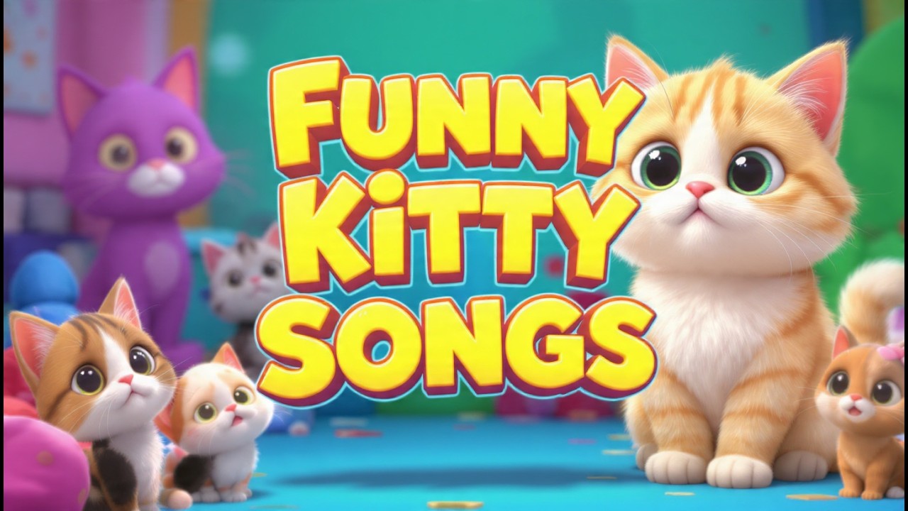 🎶 Happy Cat Dance Show | Nursery Rhymes and Fun Kids Music with Meow 🐾 ...