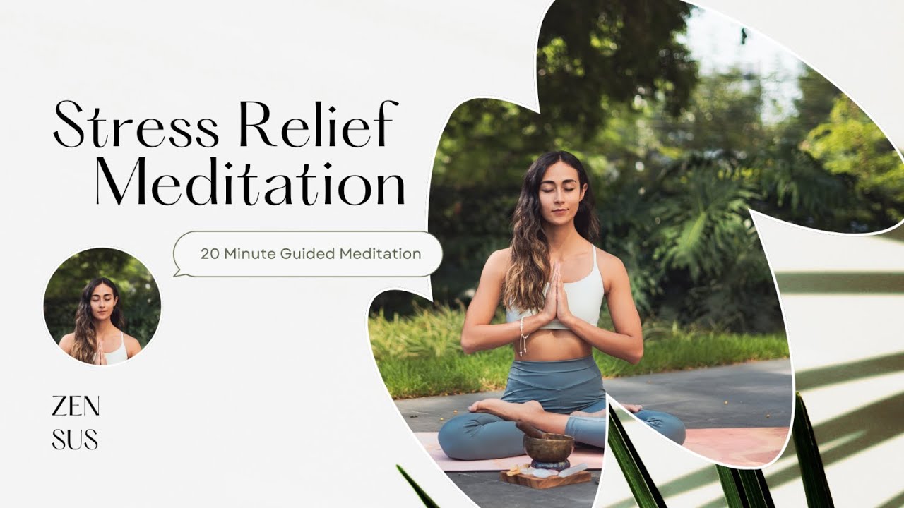 20 Minute Guided Meditation for Stress Relief - YouTube