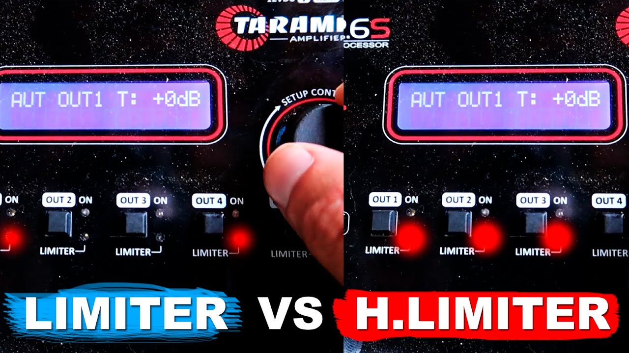 Limiter vs HARD LIMITER no Som Automotivo - Entenda a Diferença - YouTube