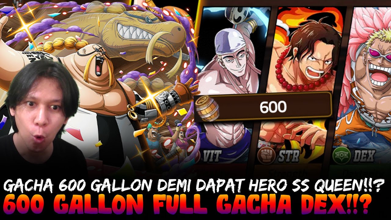 Gacha 600 Gallon Cari Hero SS Baru Queen Full Dex!!? - Ocean Saga Mobile - YouTube