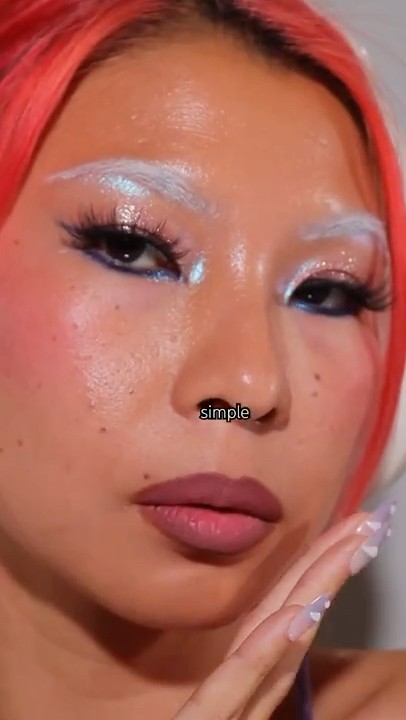 Easy White Eyebrows Tutorial Perfect for Halloween #whiteeyebrows # ...
