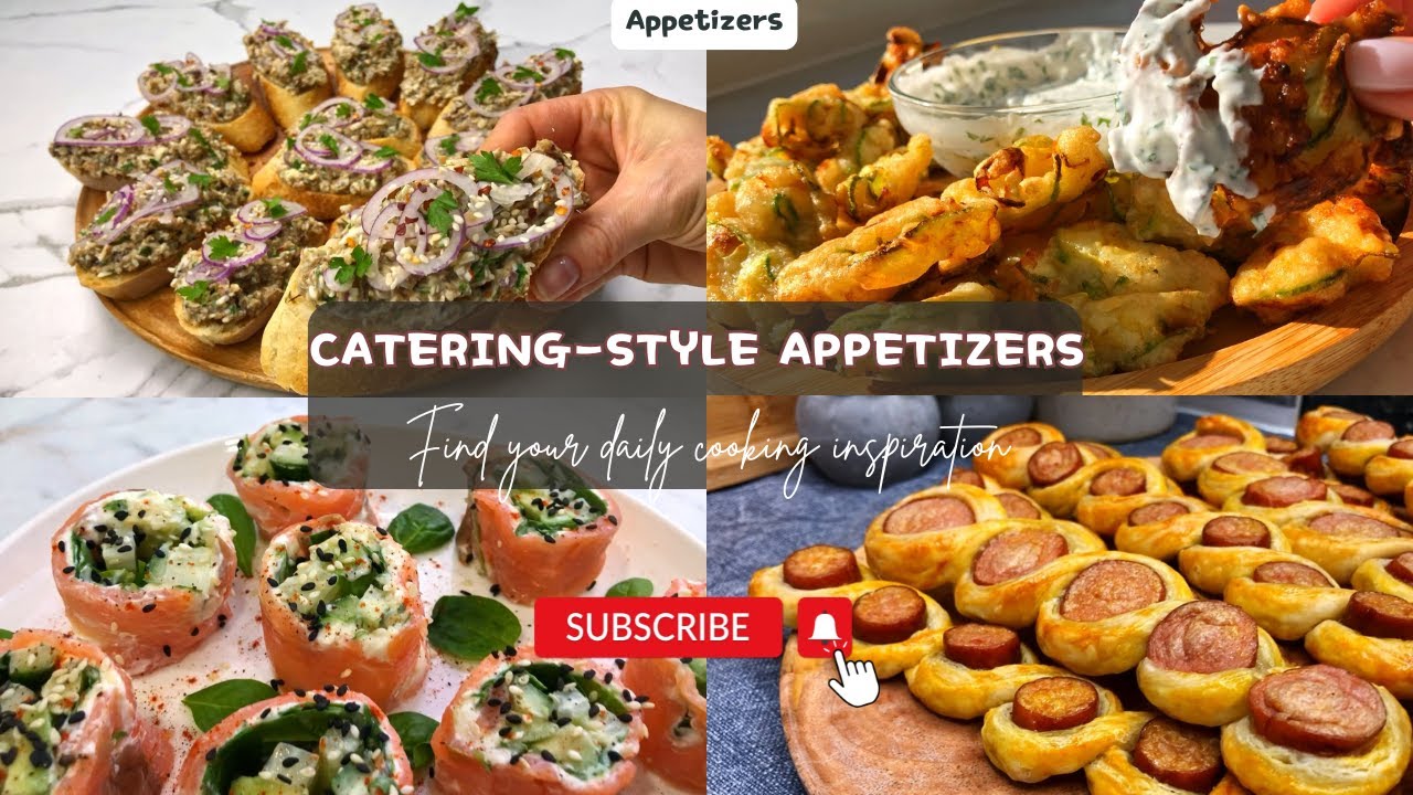 Catering-Style Appetizers You Can Make. Perfect Bites for Special ...