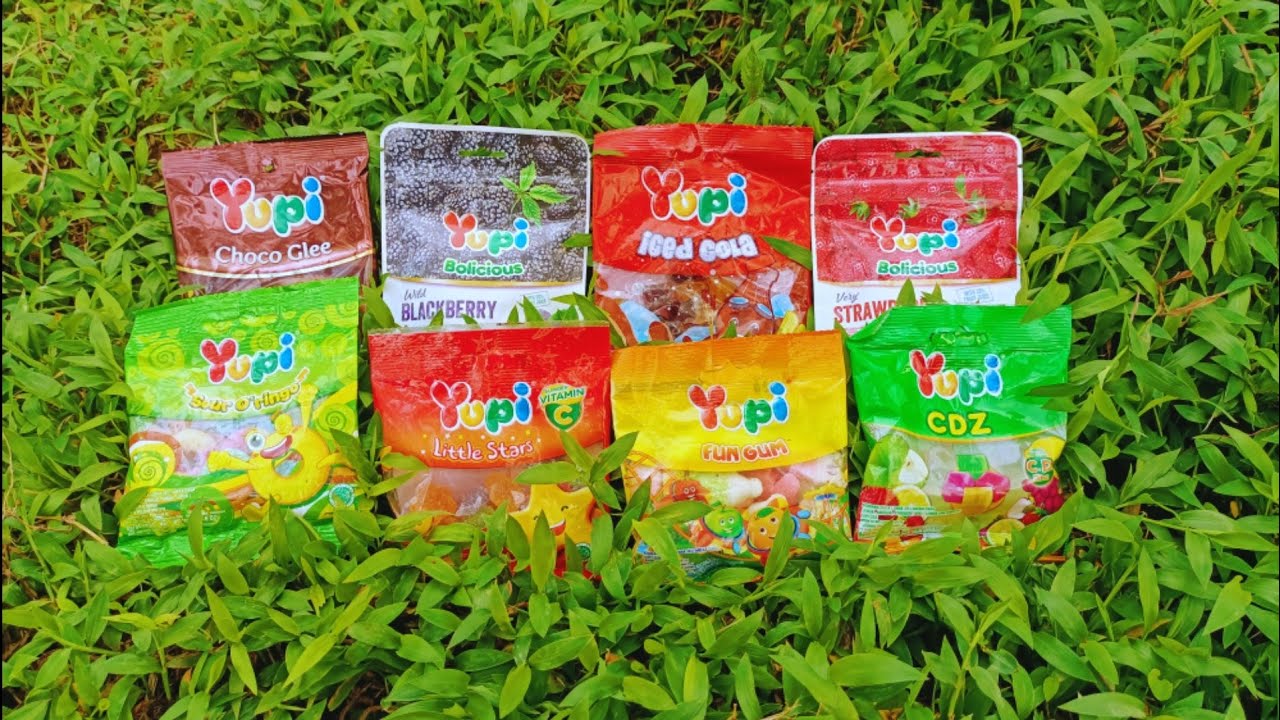 Mencari dan menemukan jenis jenis permen yupi, yupi choco glee, yupi ...