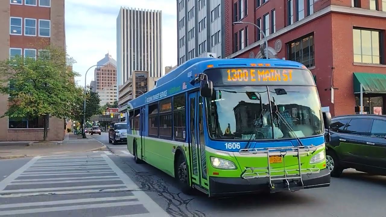 RGRTA 2016 New Flyer Industries "Xclesior" 1606 "1300 E Main St" - YouTube