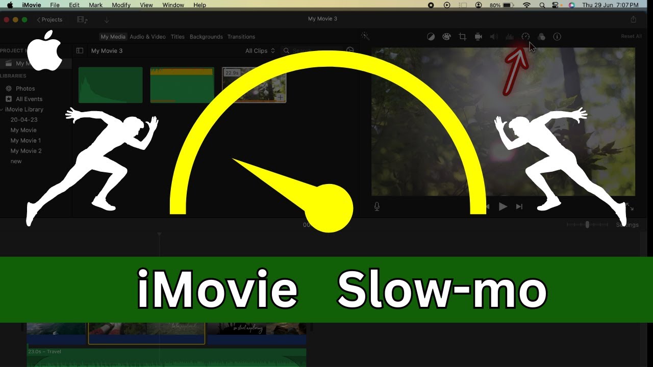 How to Slow Motion in iMovie? iMovie Slow Motion Tutorial - YouTube
