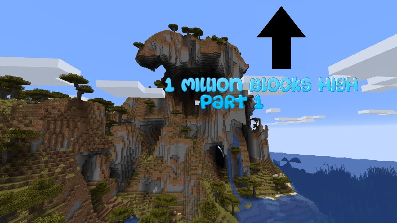 fly to 1 million blocks high (part 1) - YouTube