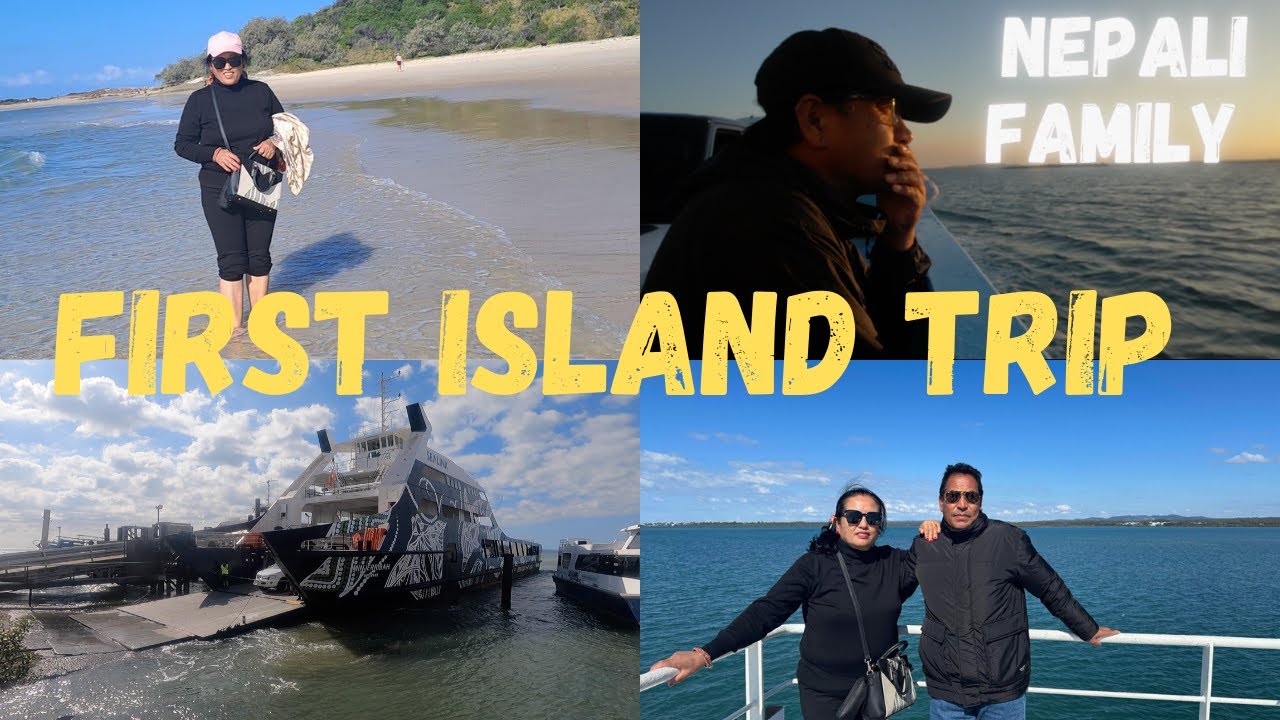 Nepalese family first time on the ship in Australia || Got lucky to see ...