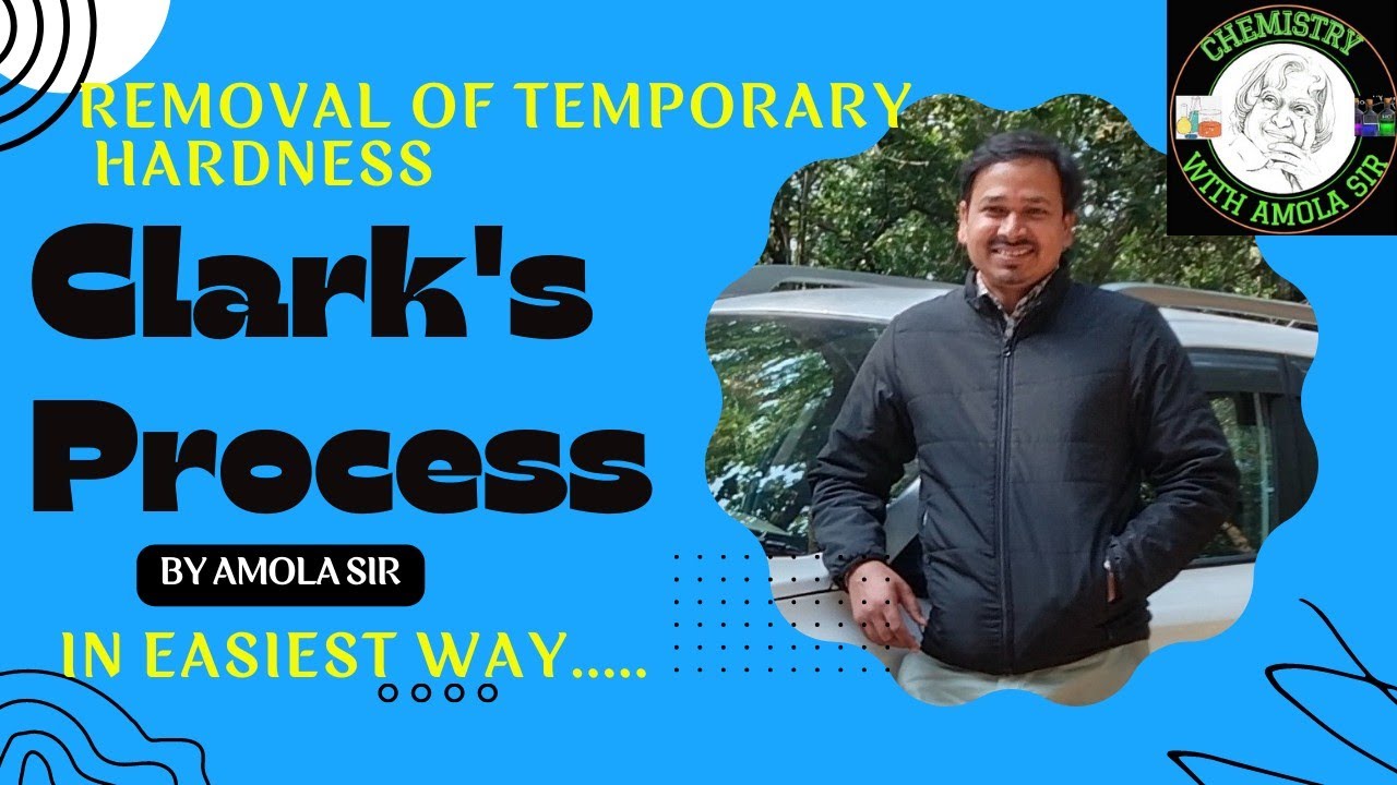 Clark's Process | क्लार्क विधि | Removal method of Hardness of Water/# ...
