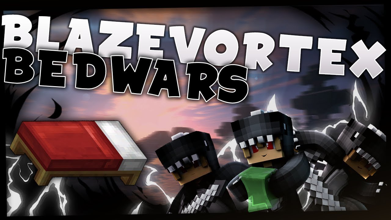 MINECRAFT BEDWARS ON BLAZEVORTEX! - YouTube