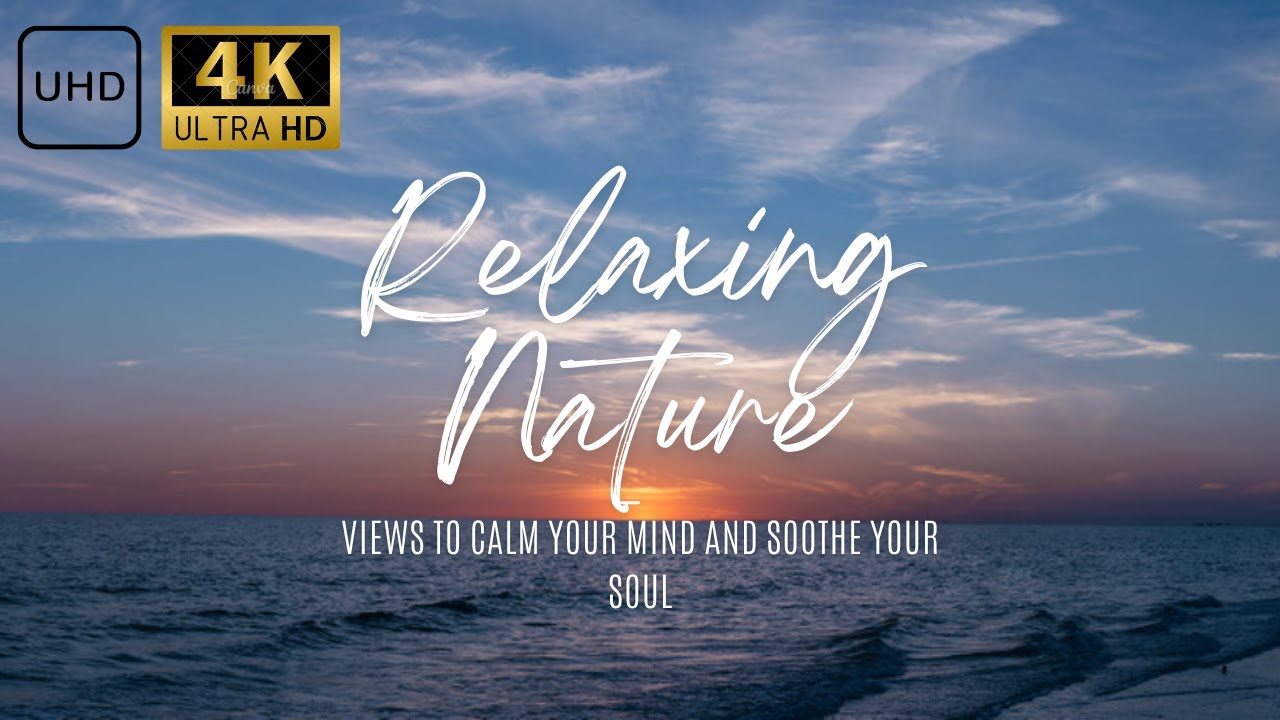 Relaxing Nature Views to Calm Your Mind and Soothe Your Soul 4k 1 Hour ...