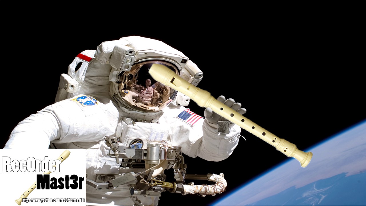 A SPACE ODYSSEY THEME (FAIL RECORDER COVER) - YouTube