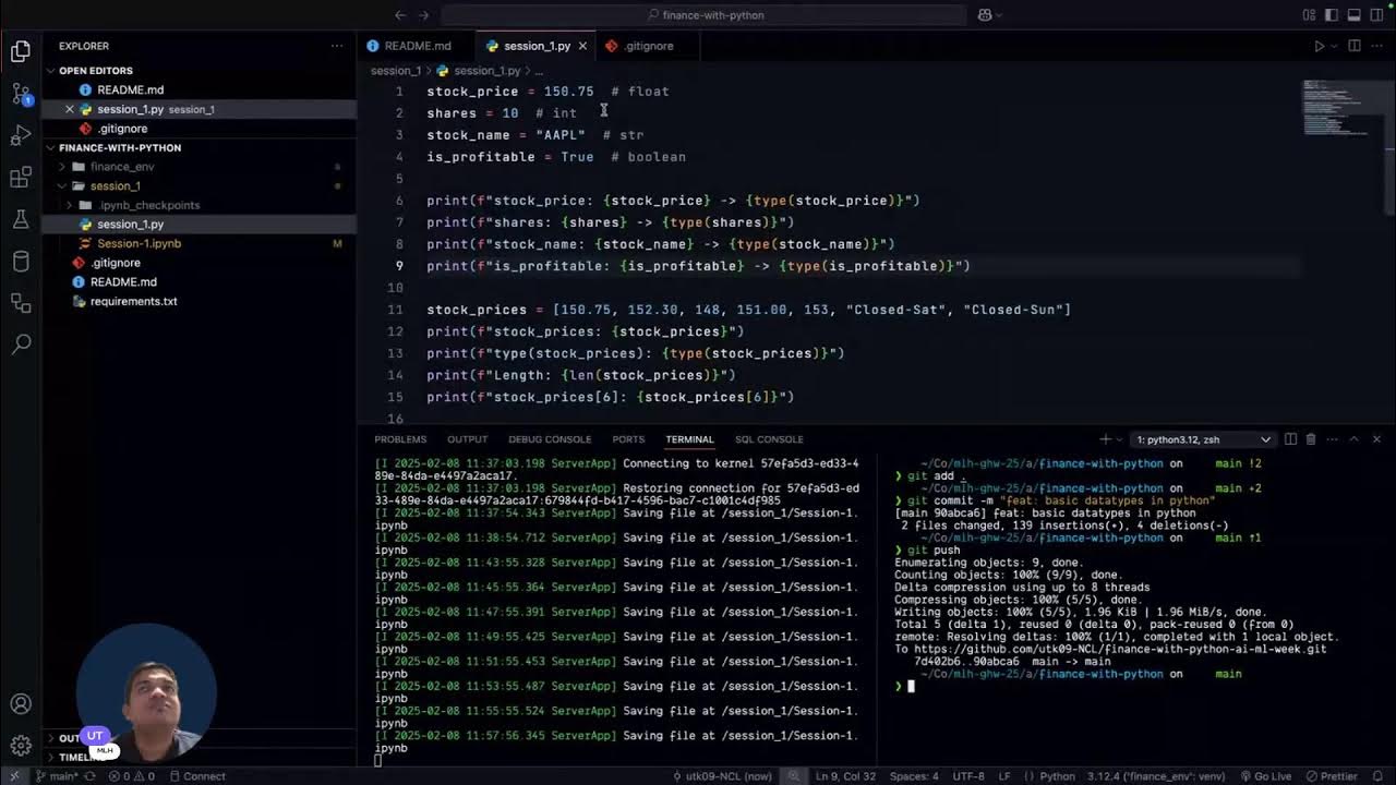 [GHW AI/ML Week] Finance with Python - Part 1 - YouTube