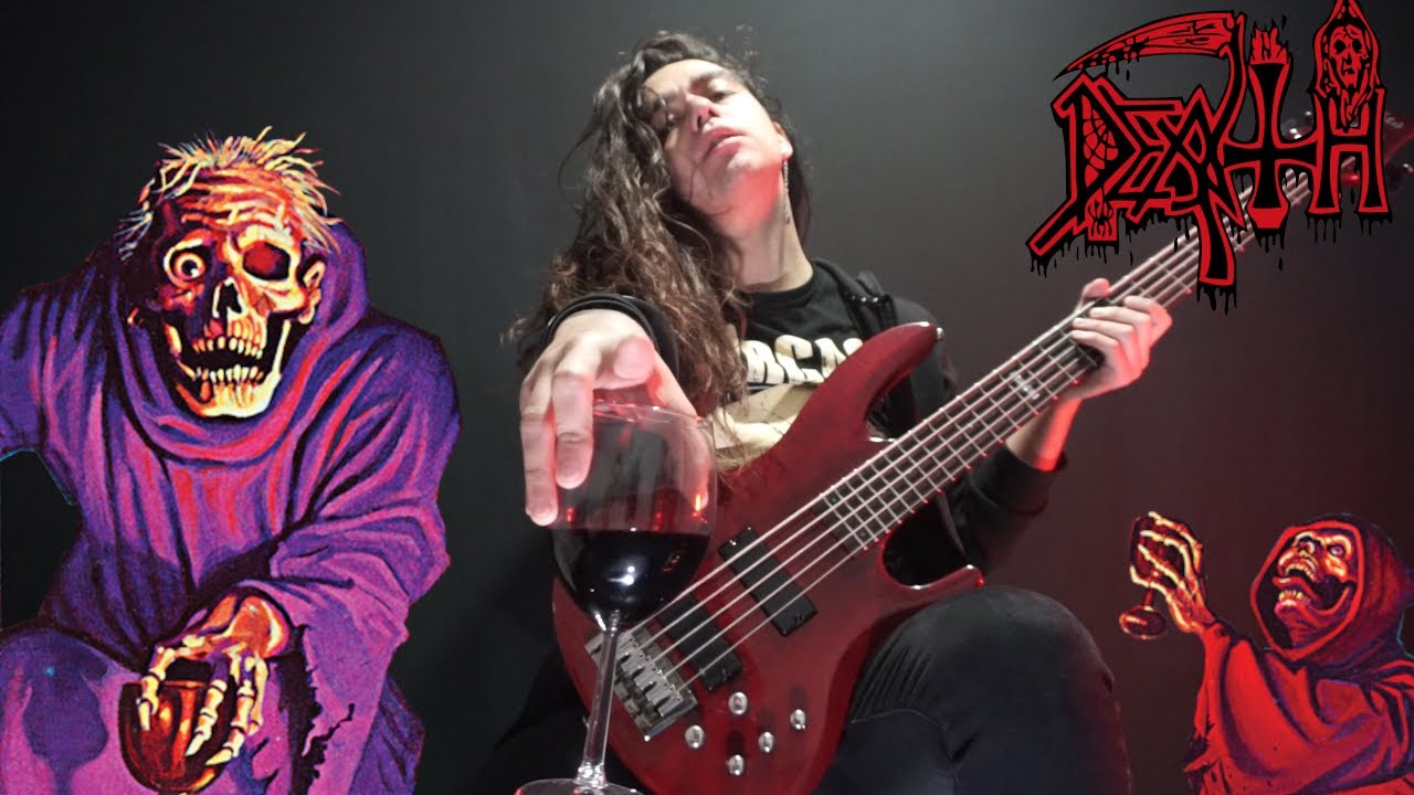 DEATH - ZOMBIE RITUAL [BASS COVER] ONE TAKE - YouTube