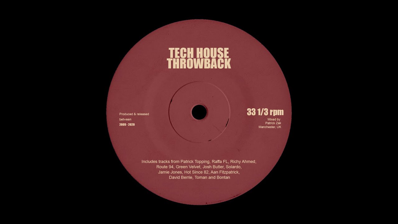 old school uk tech house mix - YouTube