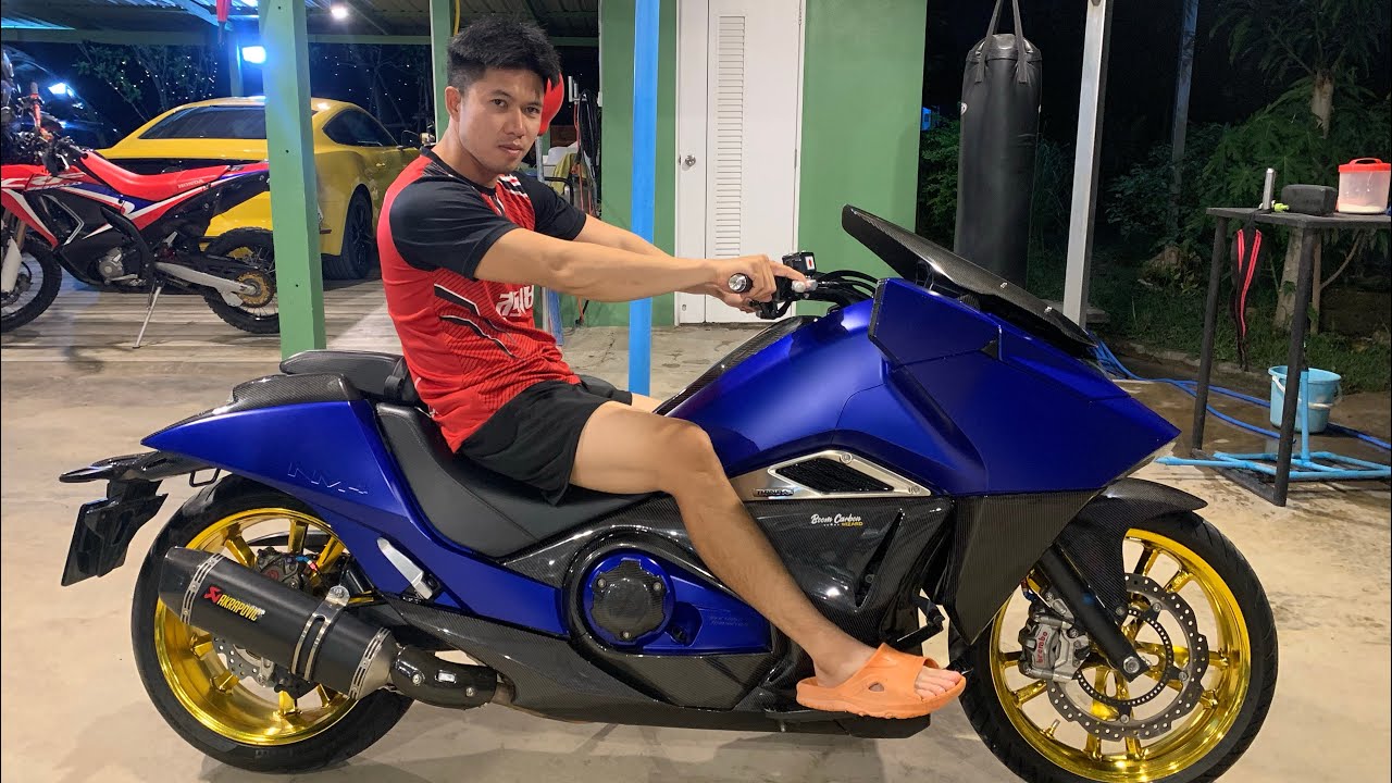 HONDA NM4 2016 750cc แต่งเต็มระบบ - YouTube