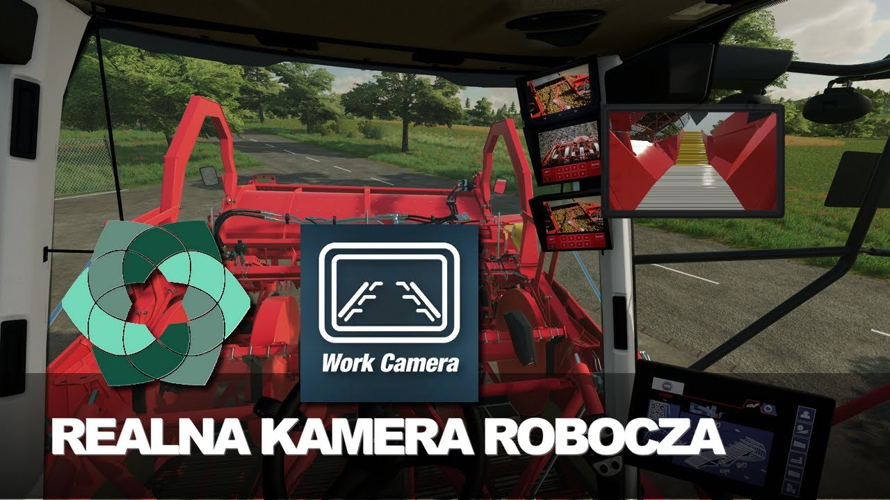 Farming Simulator 22 -🔥Kamera Robocza w pojazdach Work Camera Mod ...