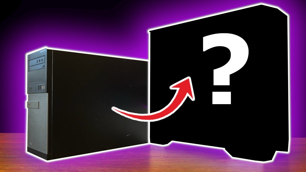 Dell Optiplex Swap to SEXY PC Case!!! -- Full Case Transplant - YouTube