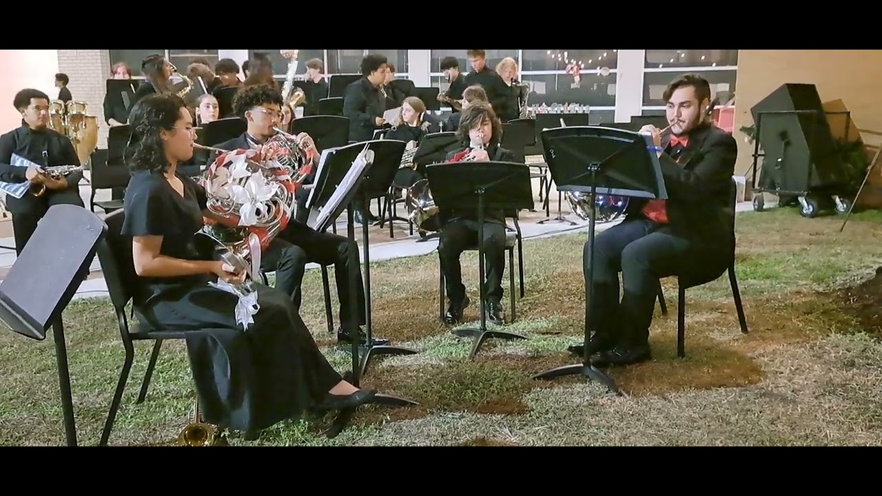 NFMHS Band Winter Concert Horn Quartet 12/13/24 - YouTube