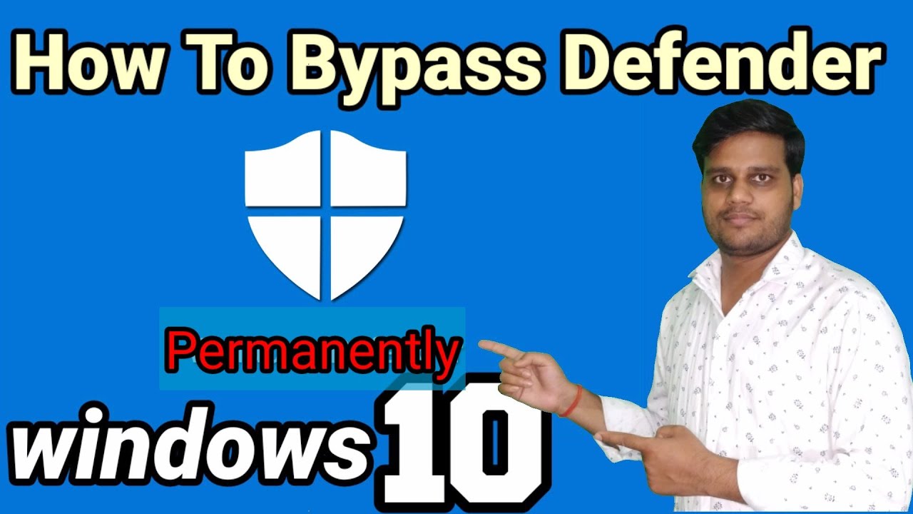 permanently disable windows defender windows 10 | bypass windows ...