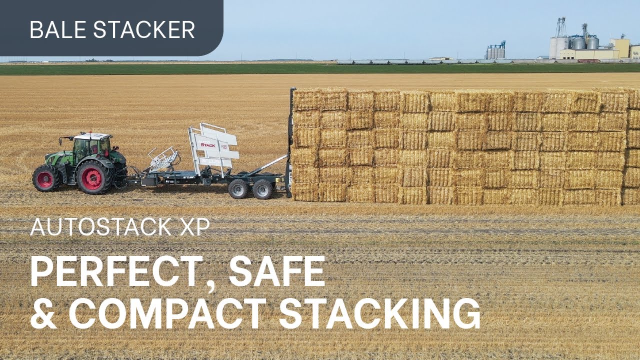 Bale Stacker in action in USA! | AutoStack XP - YouTube