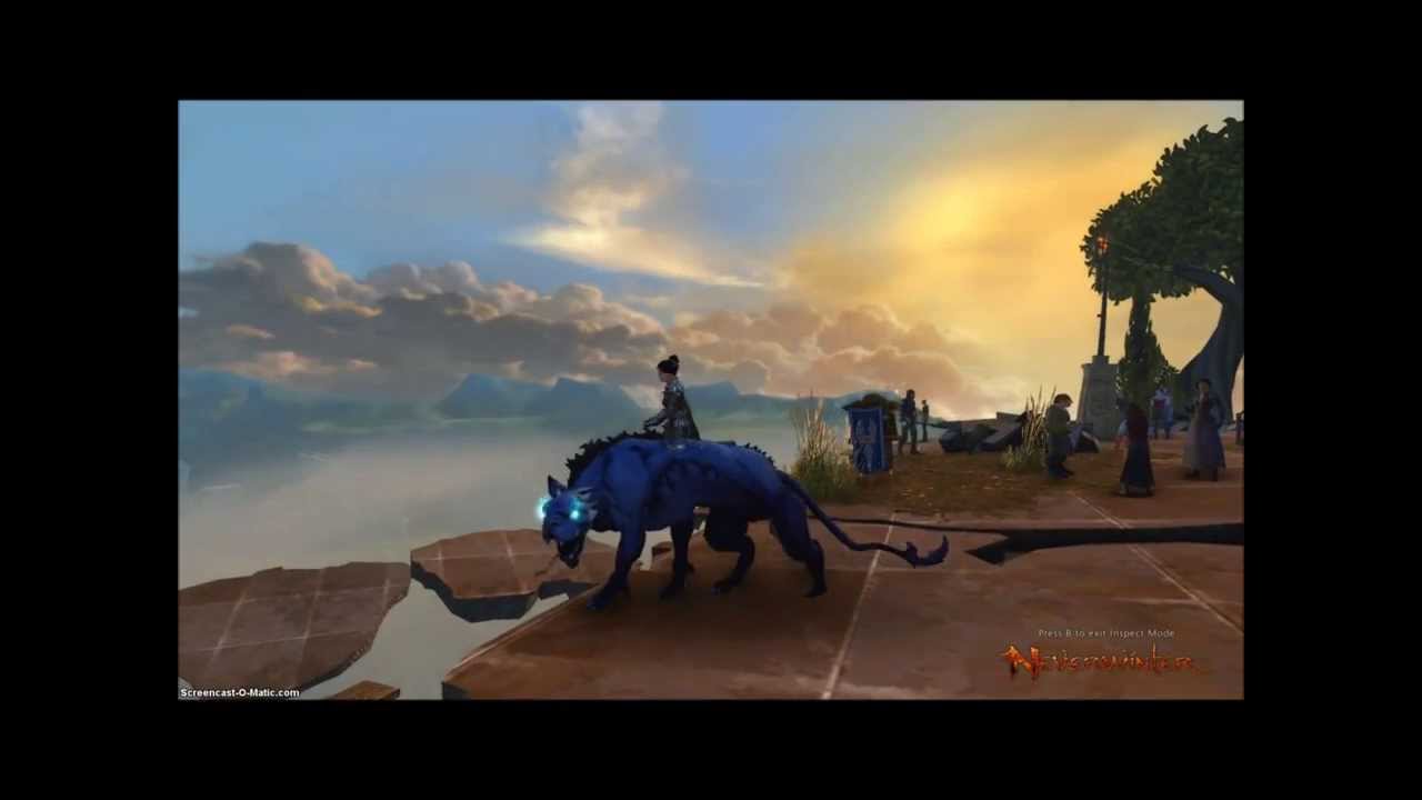 Yeth Hound Mount - Neverwinter - YouTube
