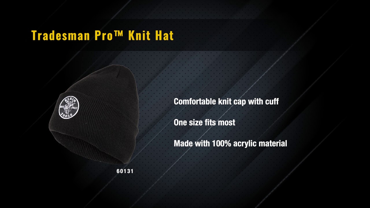 Tradesman Pro™ Knit Hat - YouTube