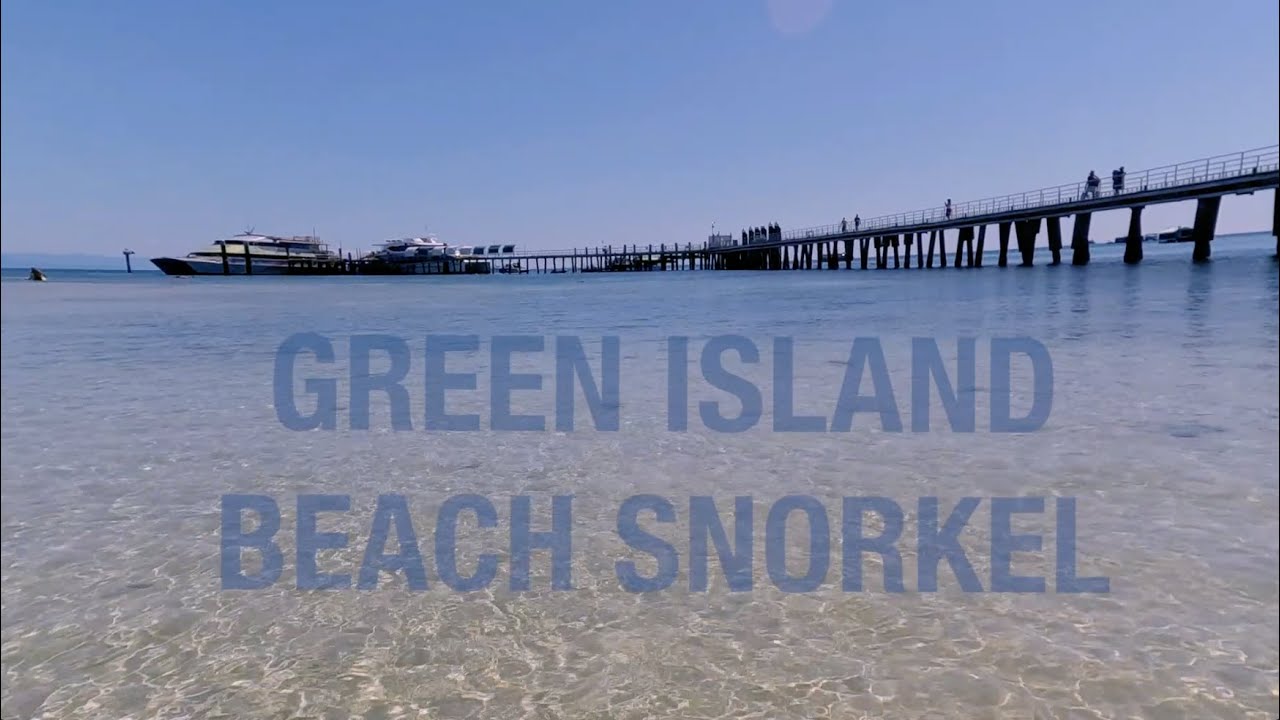 Green Island Beach Snorkel, Great Barrier Reef - YouTube