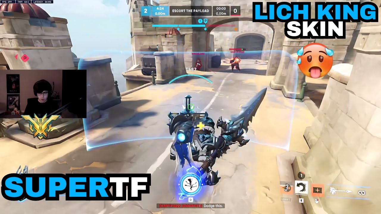 SUPERTF | World of Warcraft X Overwatch 2 | REINHARDT NEW SKIN! SEASON ...