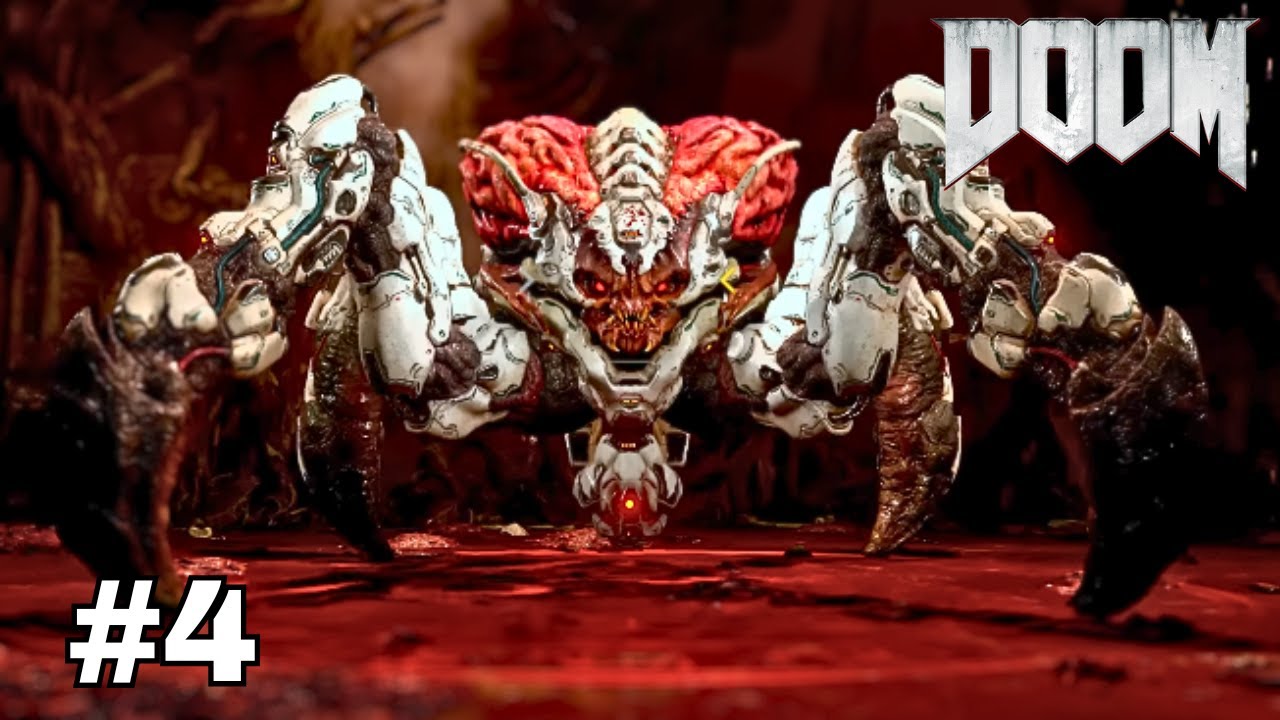 SLAYING The Spider Mastermind | DOOM (2016) Part 4 FINALE - YouTube