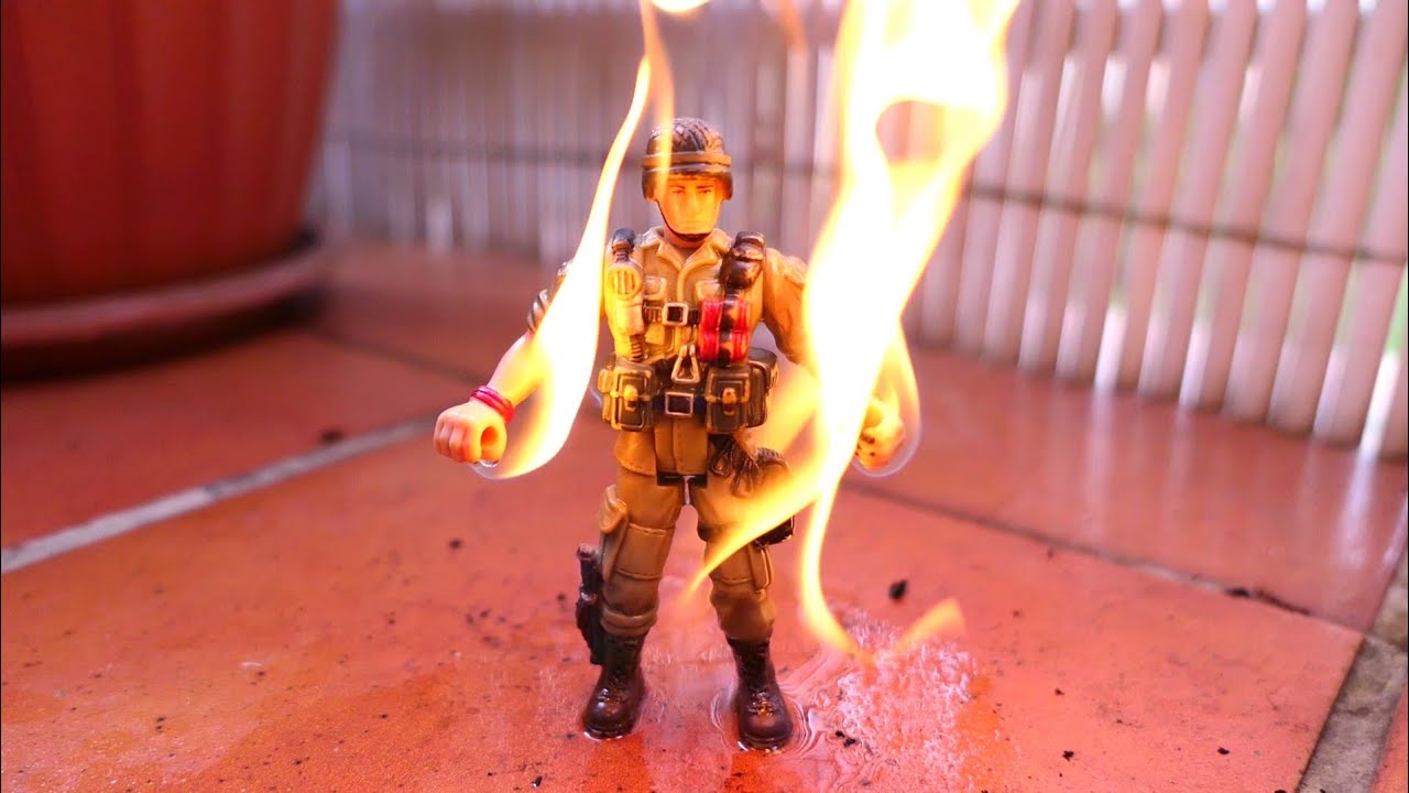 Action Figure On Fire! (Episode 6) - YouTube
