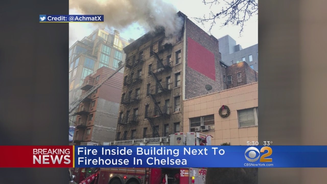 Witness Speaks Out About Chelsea Fire - YouTube