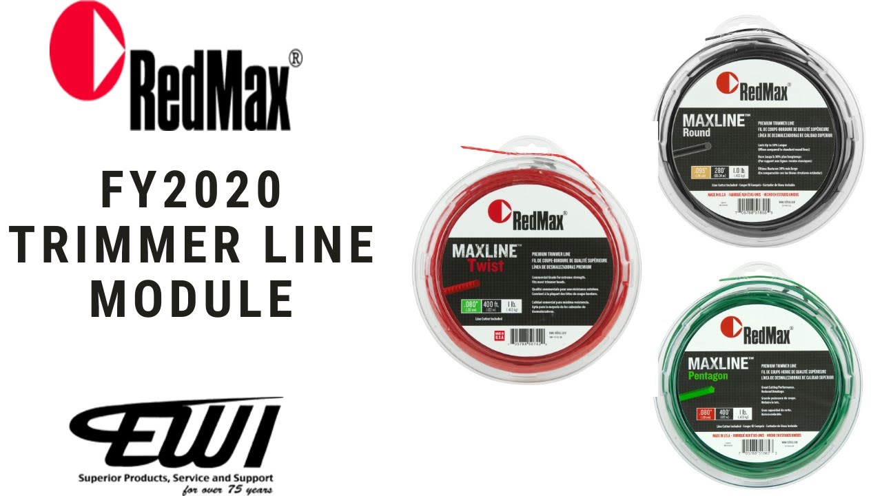 RedMax Trimmer Line Comparison Video - YouTube