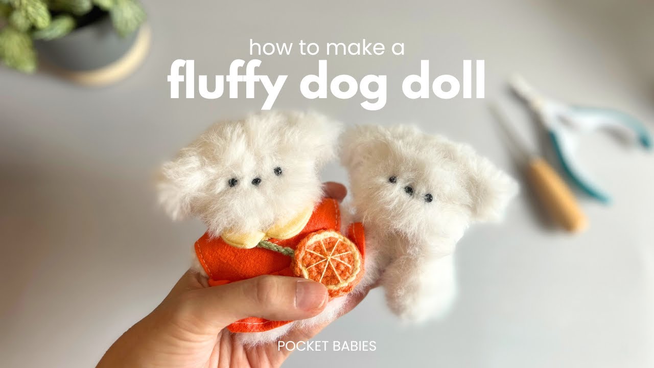 How to make your own dog doll - YouTube